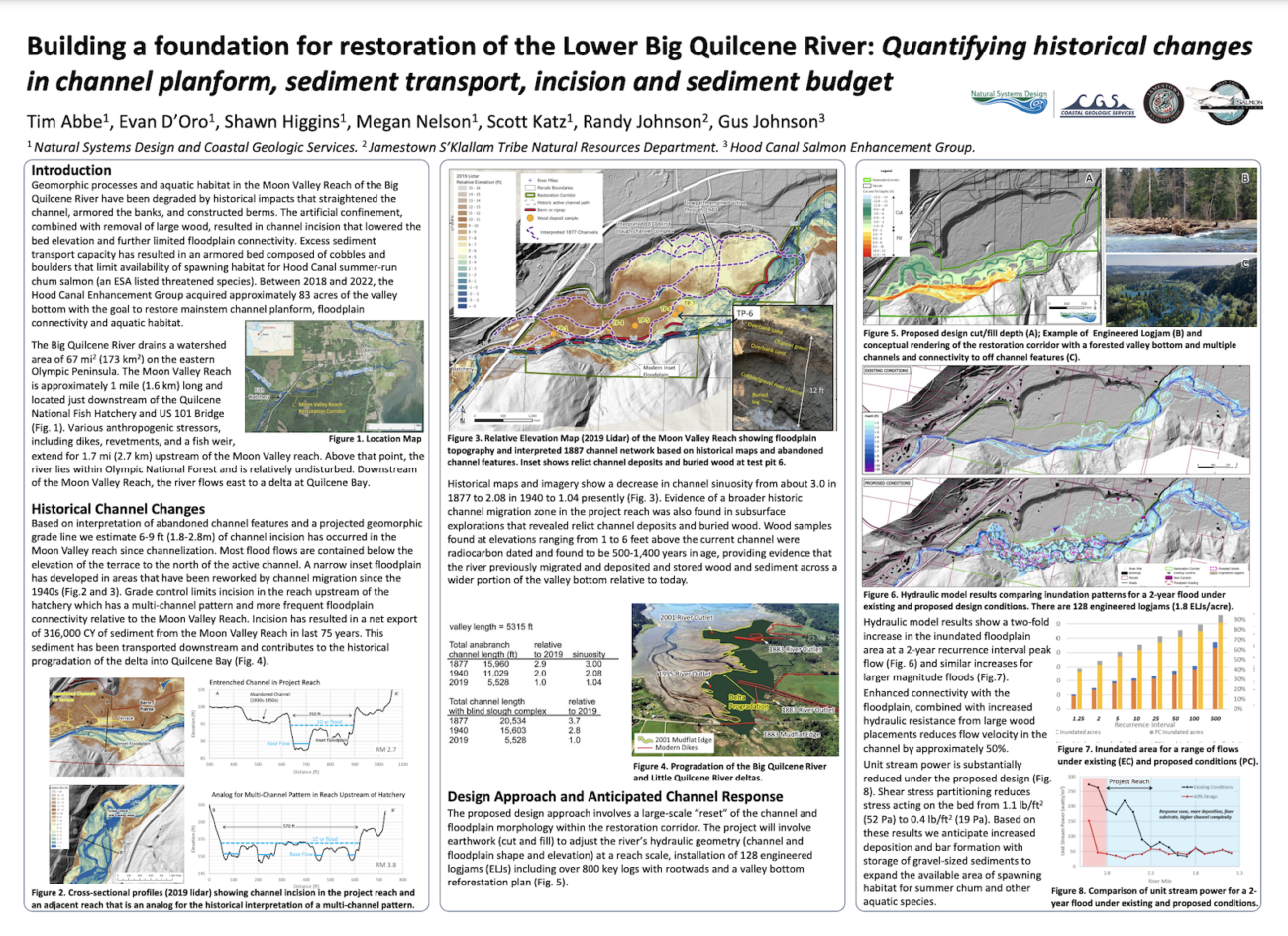 Posters - Natural Systems Design and Coastal Geologic Services